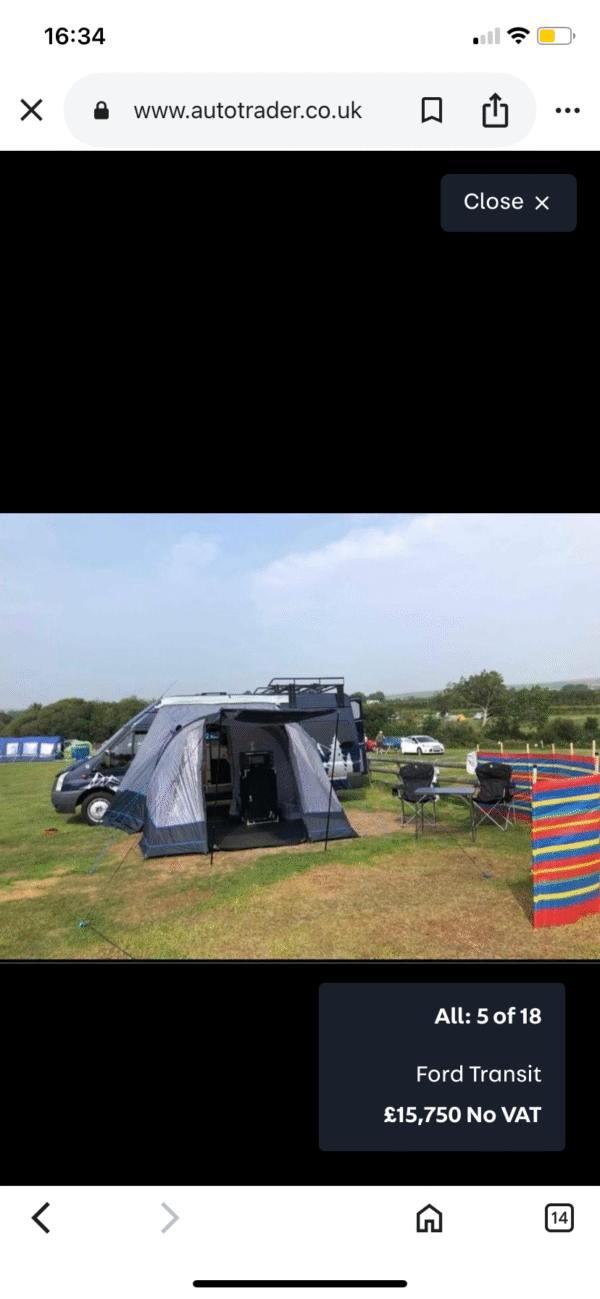 Ford jumbo Transit camper van | Life with a Van